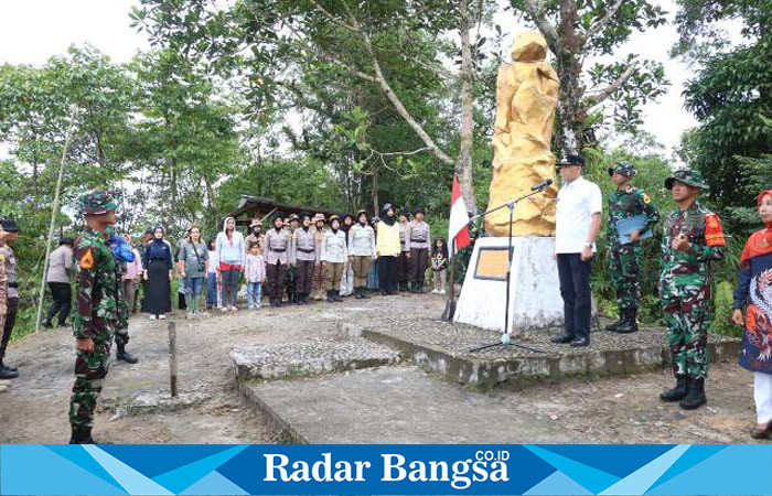 Benteng Pertahanan Imam Bonjol Bukit Tak jadi, Lokasi Upacara hari ...